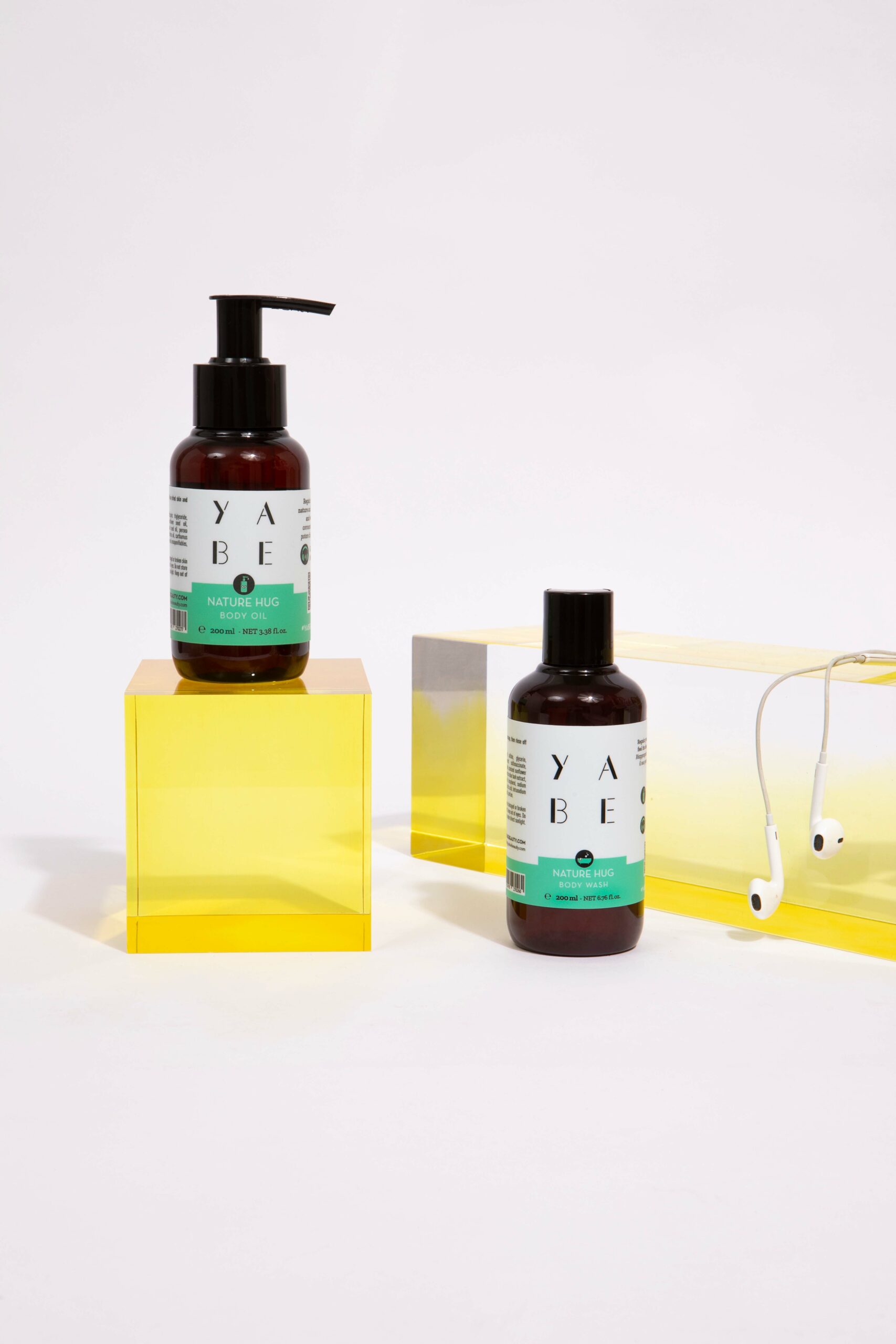 YA.BE weekend retreat Nature Hug natural body wash